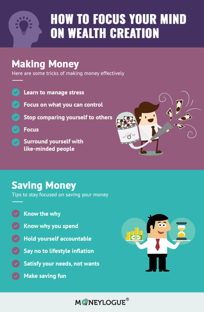How to Focus on Wealth Creation - Cool Daily Infographics